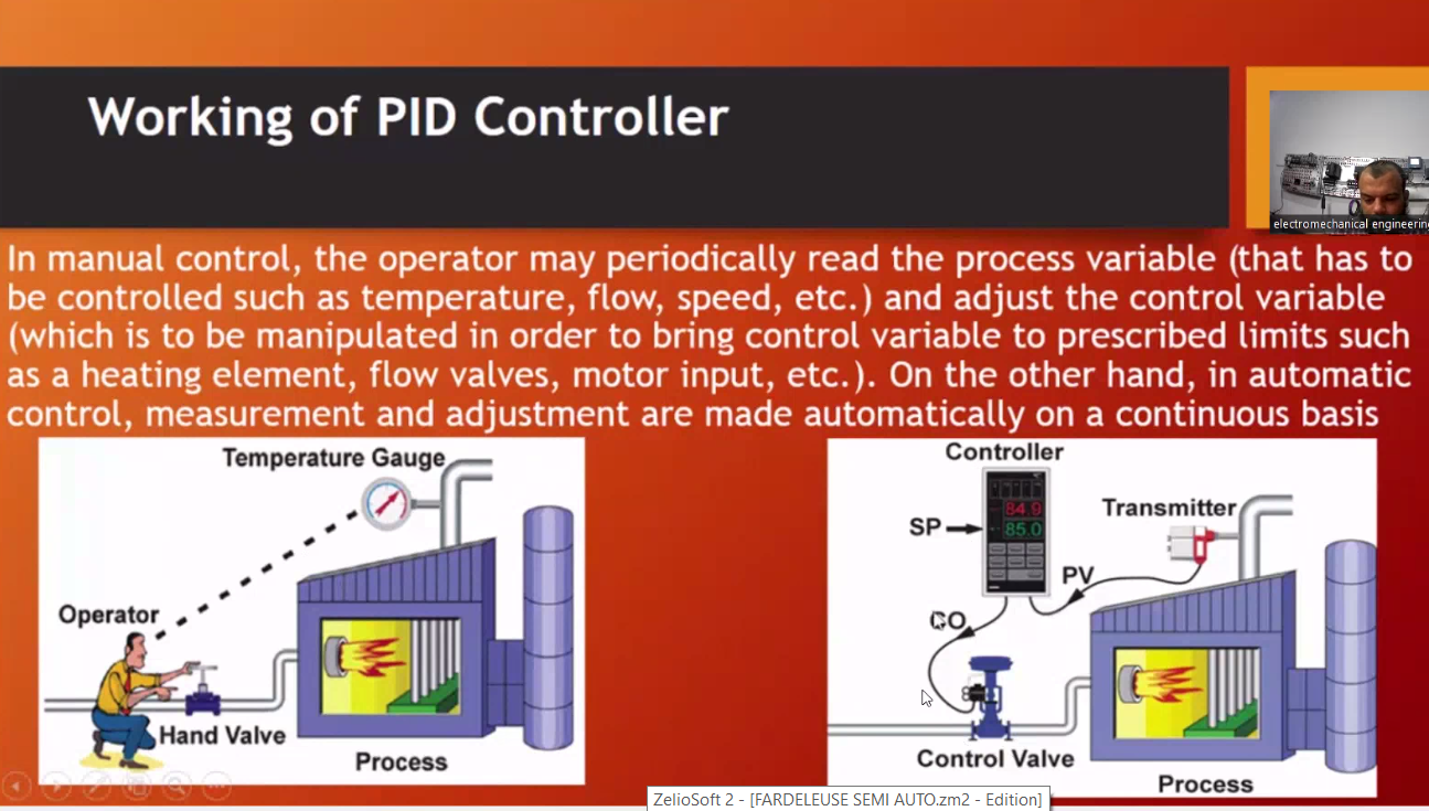 Régulation PID – Electromechanical courses